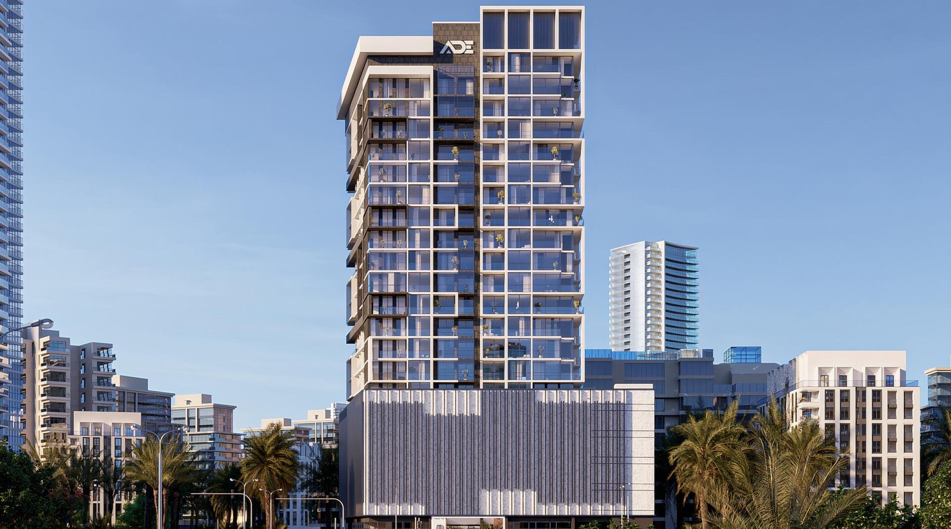 Off-plan Greygate Residences di Jumeirah Village Circle, Dubai, UEA ...