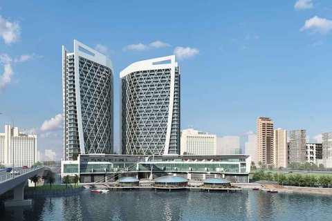 WATERFRONT RESIDENTIAL TOWERS in Al Zahiyah, Abu Dhabi, UAE № 217007 ...